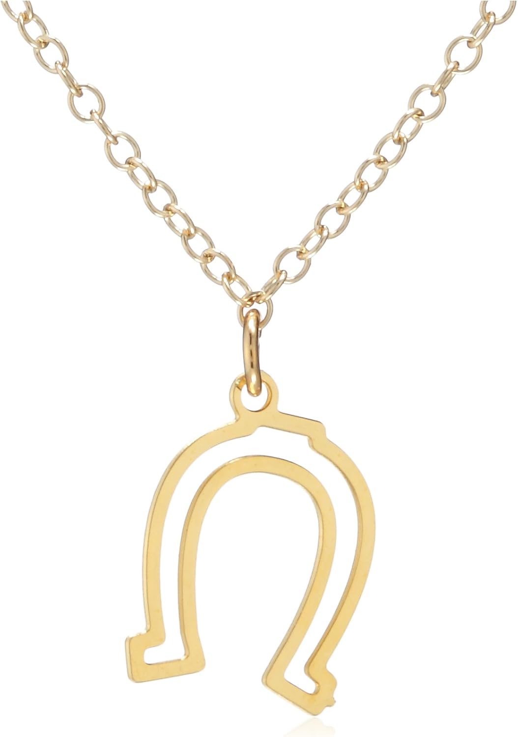 Amazon | [クリスネーションズ] kris nations Horseshore ネックレス ゴールド N173-G | ネックレス 通販