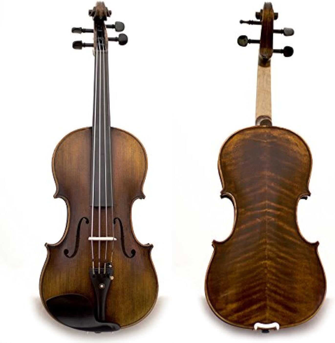 Amazon.com: 4/4 Size Hand-made 4/4 Full Size Satin Acoustic Violin ...