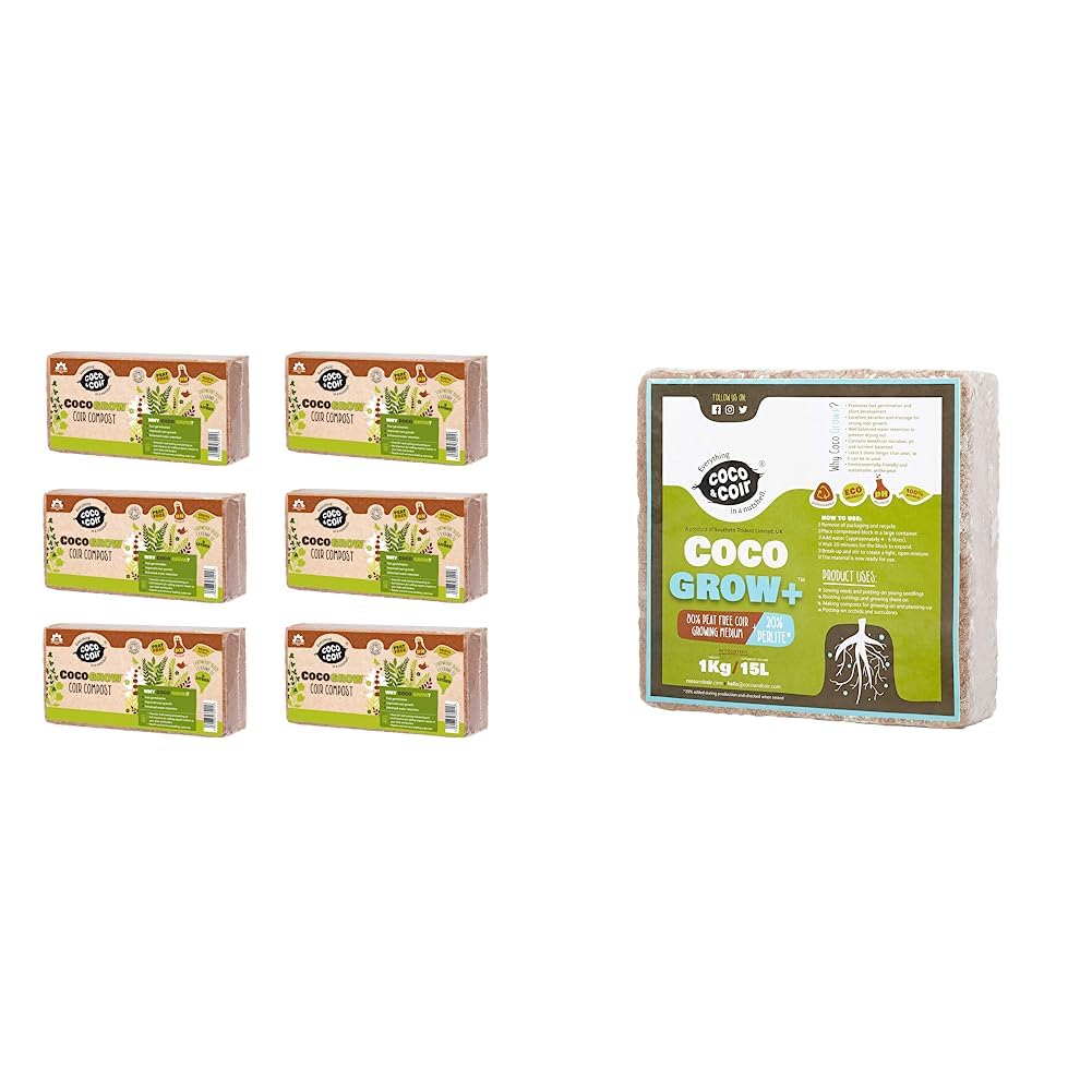 Coco And Coir 6 X 650g Organic Peat Free Compost | Desertcart SINGAPORE