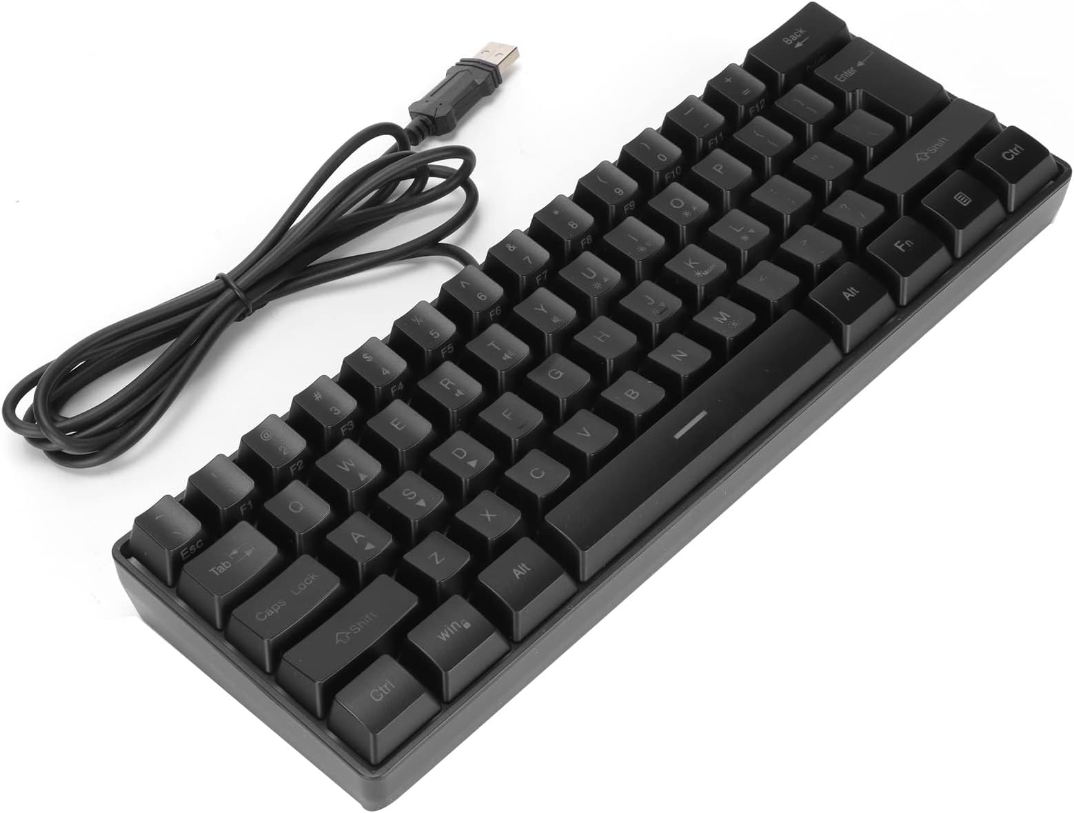 Amazon.com: Zunate Mechanical Gaming Keyboard, USB Wired Keyboard, FN ...