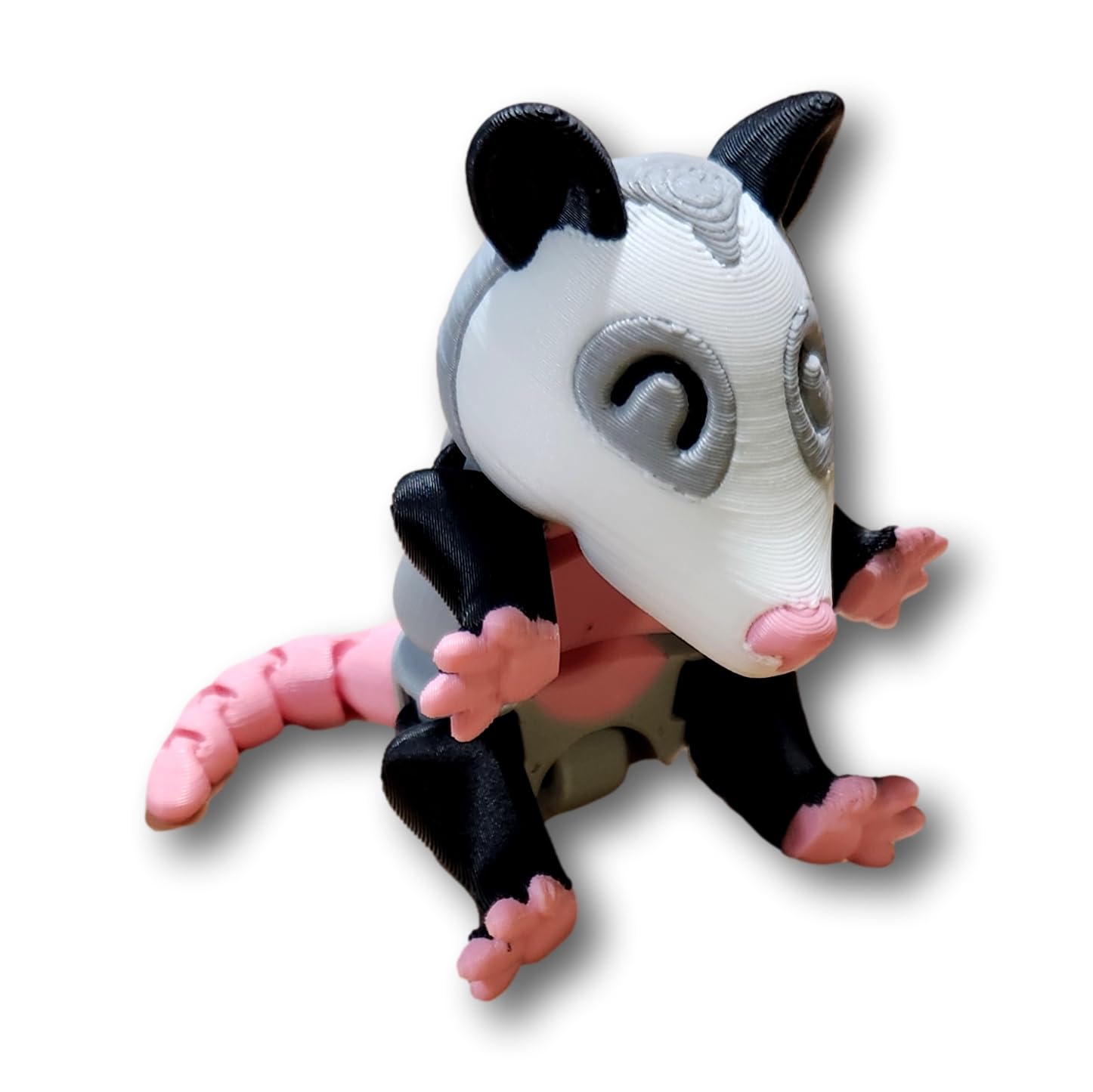 Amazon.com: SpeedFreakCNC Plastic Flexible Articulated Possum Figurine ...