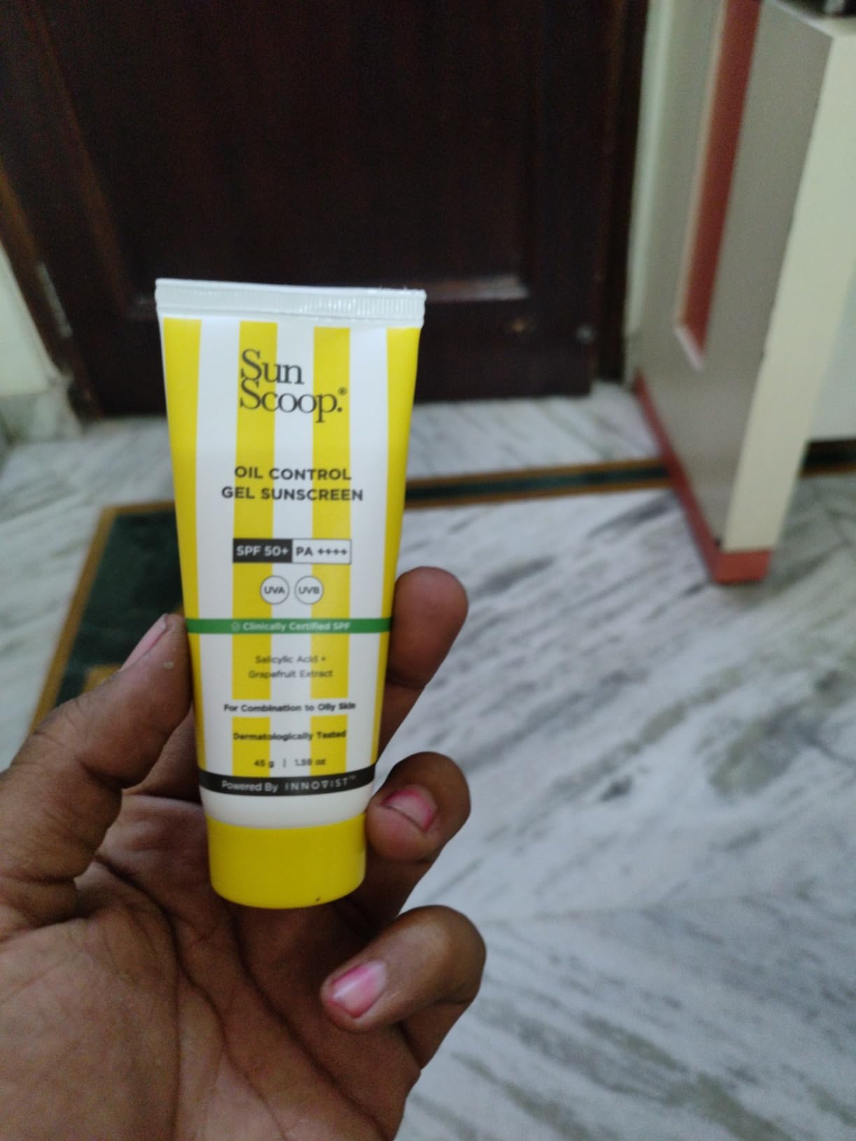 Sunscoop Oil-Control Gel Sunscreen | SPF 50+, PA++++ | Mineral Oil ...