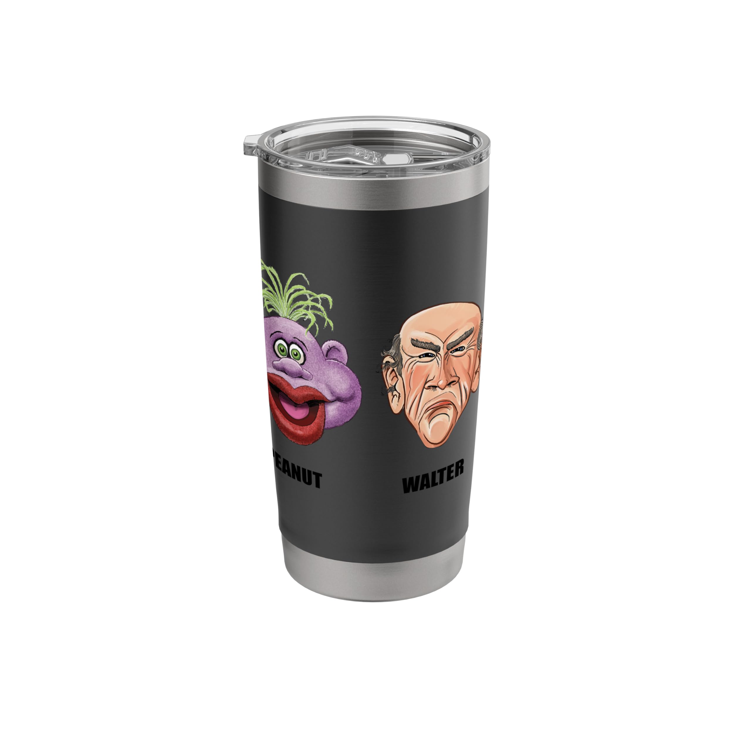 Amazon.com | Jeff Dunham Full Gang Stainless Steel Insulated Tumbler ...