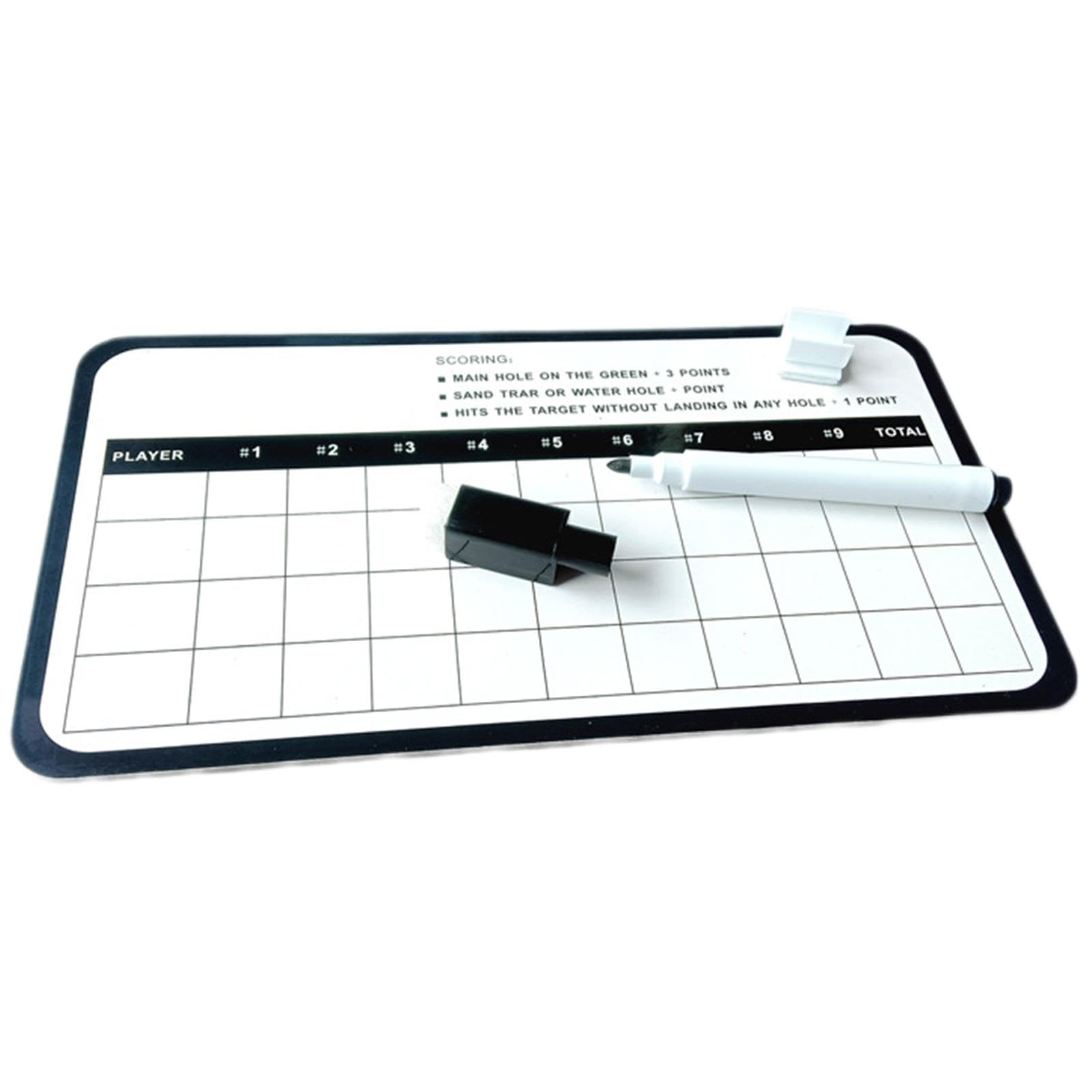 Golf Scorecard Whiteboard,Data Record Board Whiteboard - Erasable ...