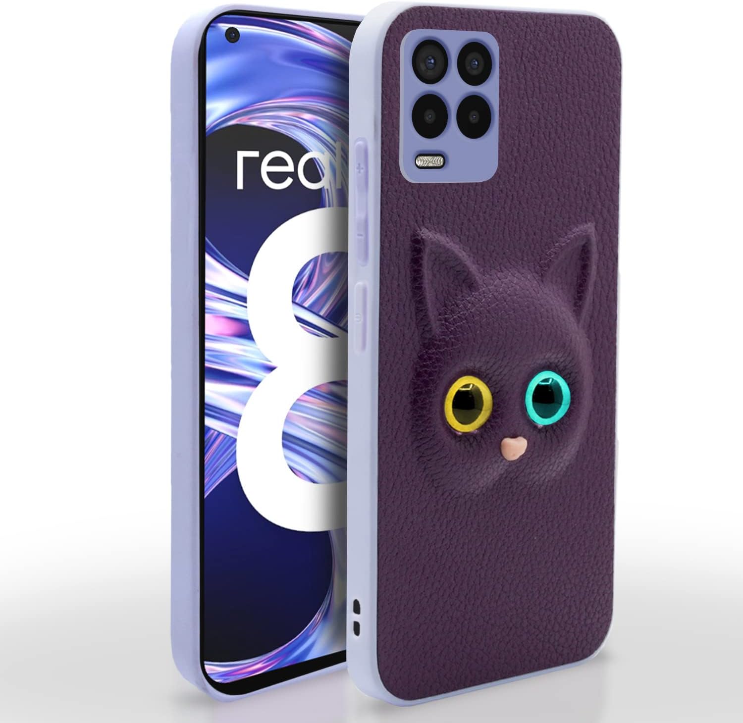 Pikkme Realme 8 4G / Realme 8 Pro Back Cover for Girls | Cute Cat ...