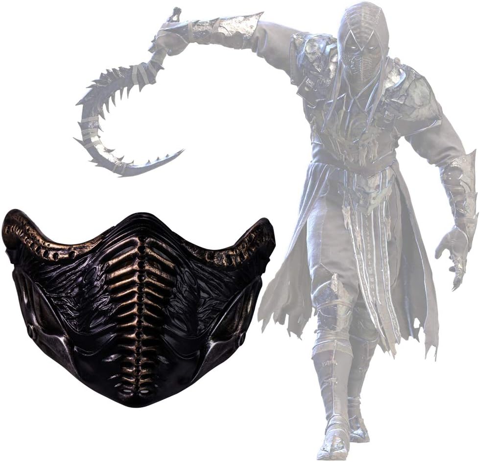 Noob Saibot Mask MK 11 Cosplay Costume Accessories Qatar | Ubuy