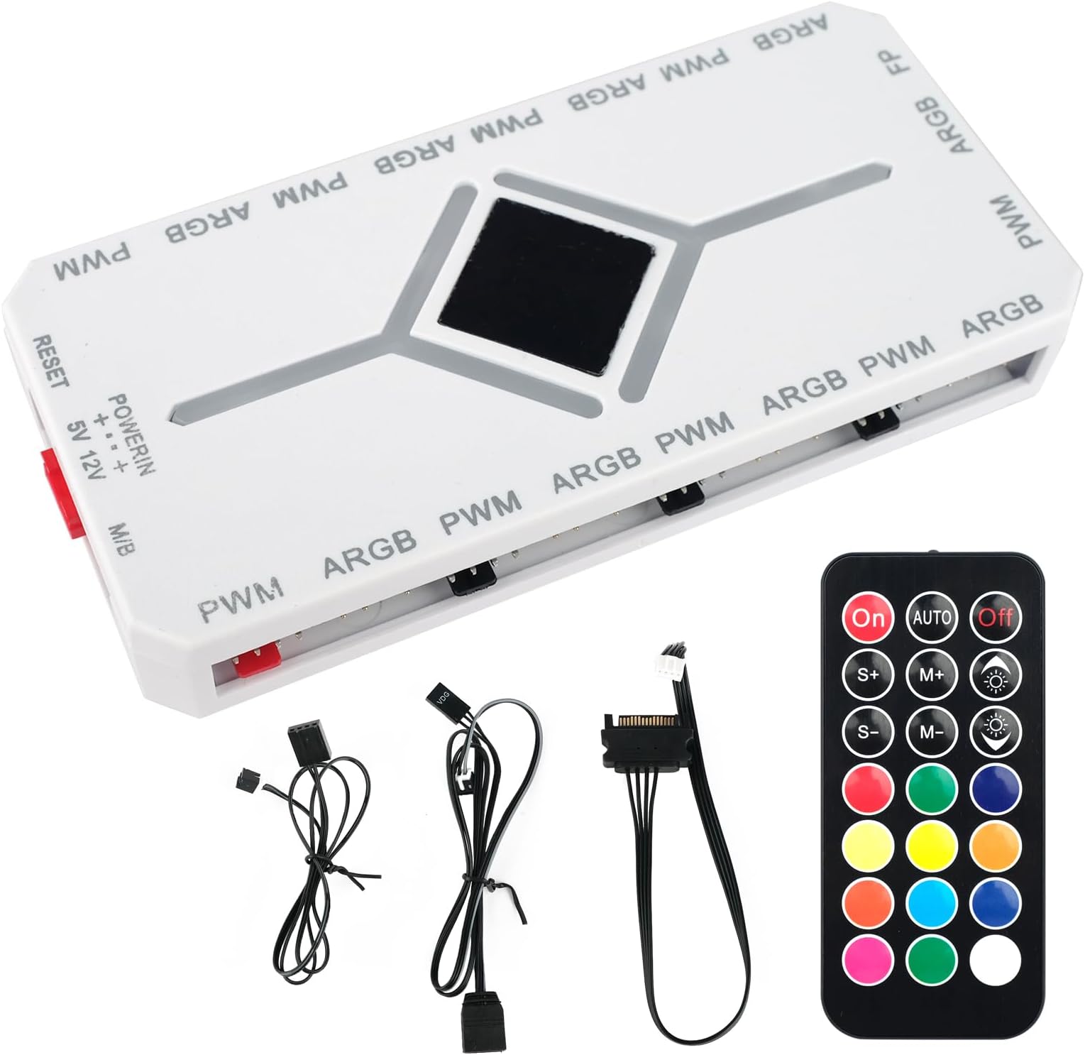 Amazon.com: DS Mini ARGB PC Fans Controller Kit with One-to-One ...