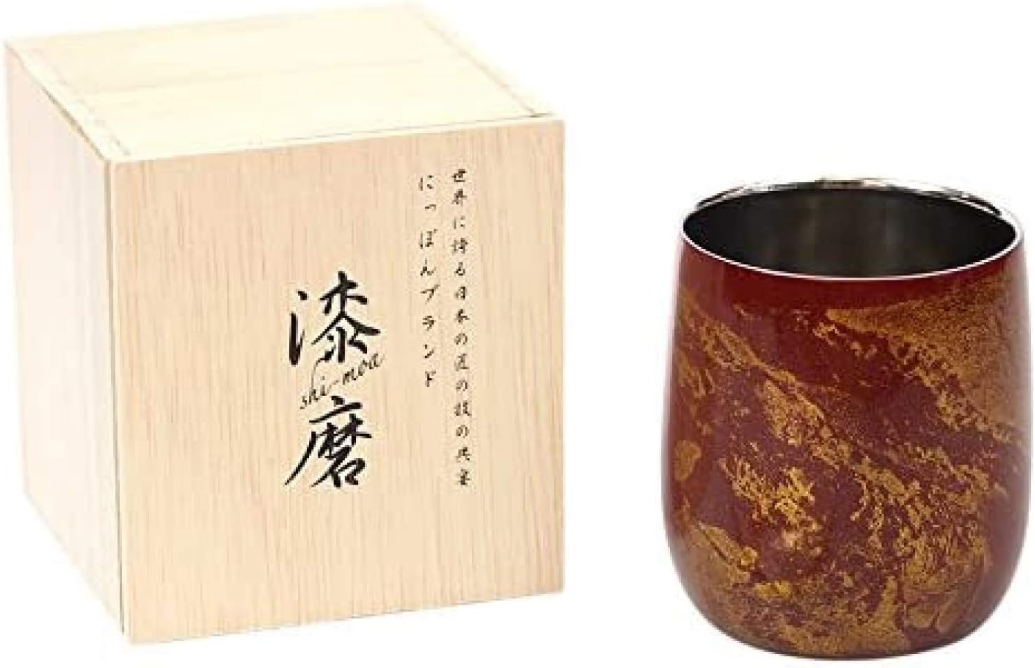 Amazon.com: ウチキ Dharma SCW-D502 Lacquered Lacquered Double Locking Cup, Red Sandalwood : Home ...