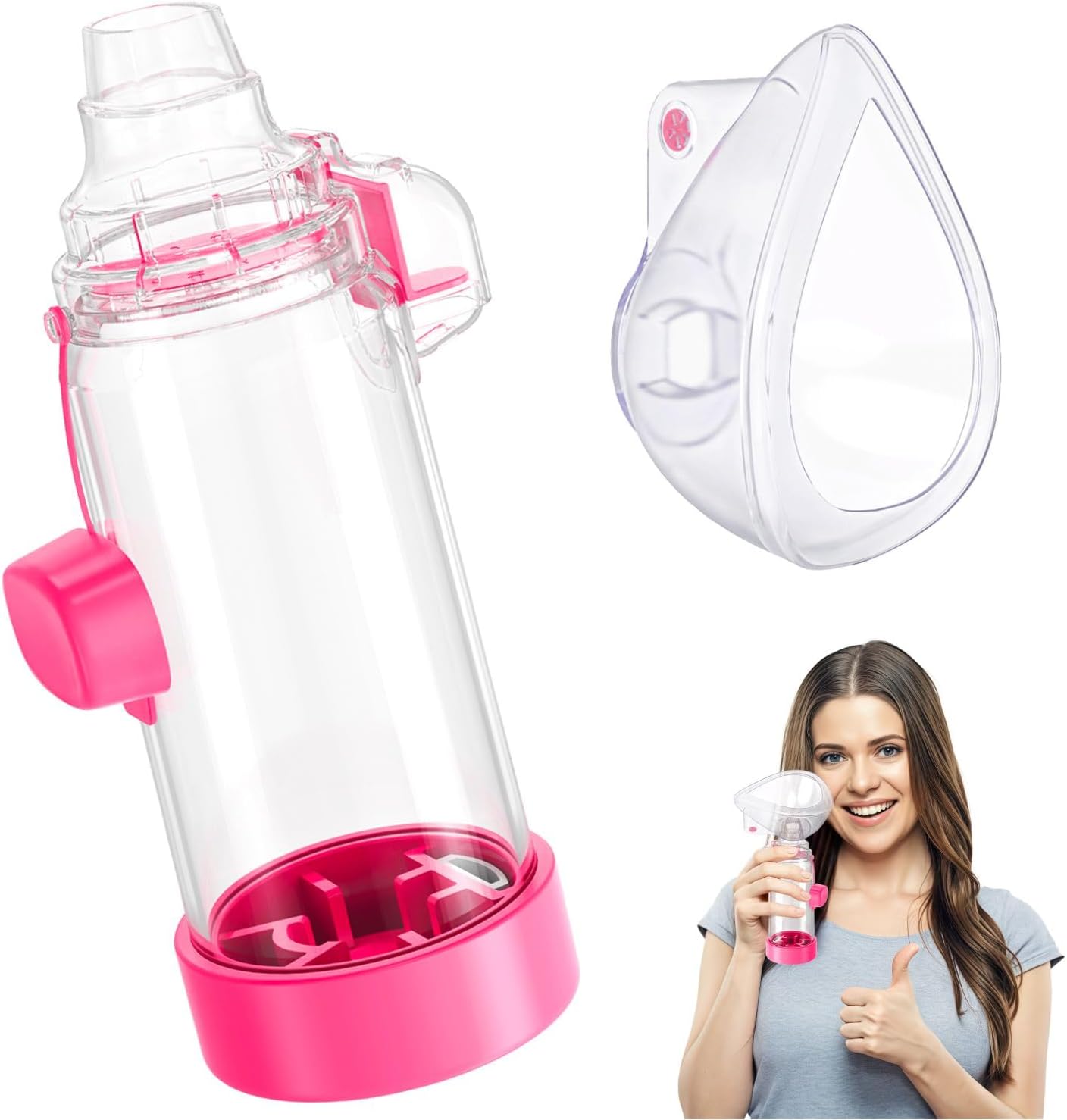 Amazon.com: Soft Silicone Inhaler Spacers for Adults and Kids - Fun and ...