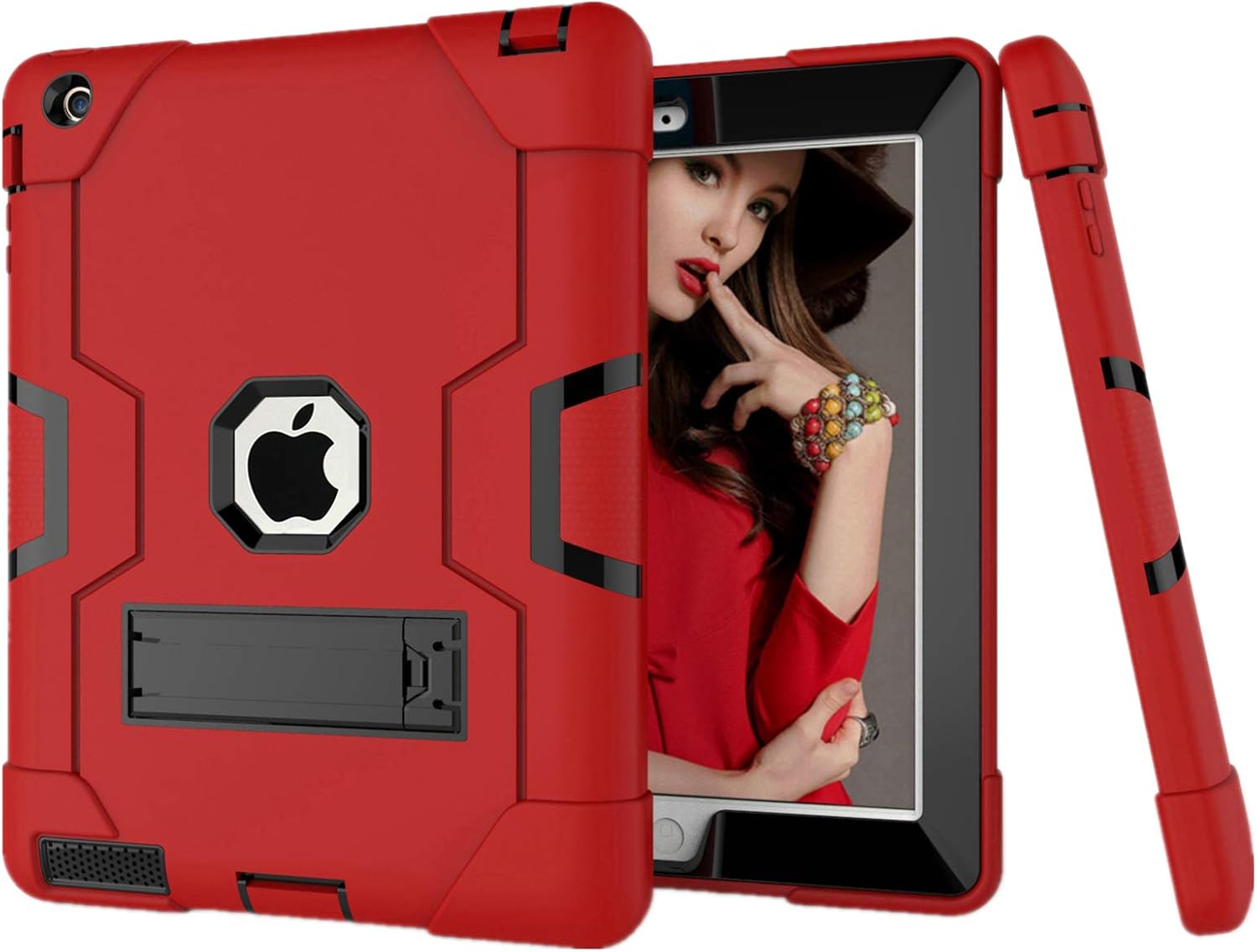 HyFone Case for iPad 2 3 4 - Rugged Sturdy Shockproof Heavy Duty ...