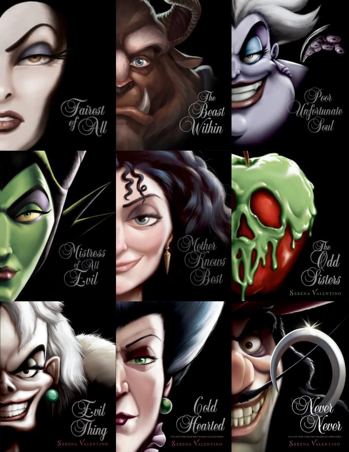 Villains Book Series 1-9: Serena Valentino, Disney Storybook Art Team ...