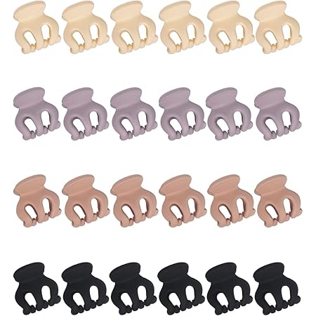Amazon.com : Small Hair Clips for Women Girls Kids, Tiny Hair Claw ...
