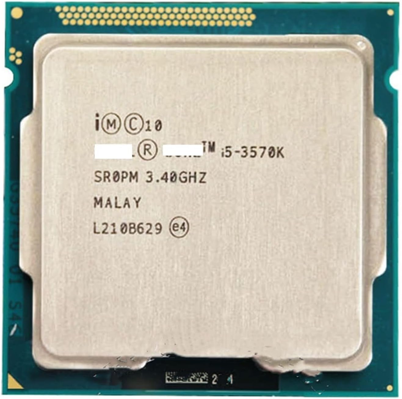 CPU I5 3570k I5-3570k 3.4GHz/ 6MB Socket 1155 CPU Processor HD 4000 Supported Memory, powerful ...