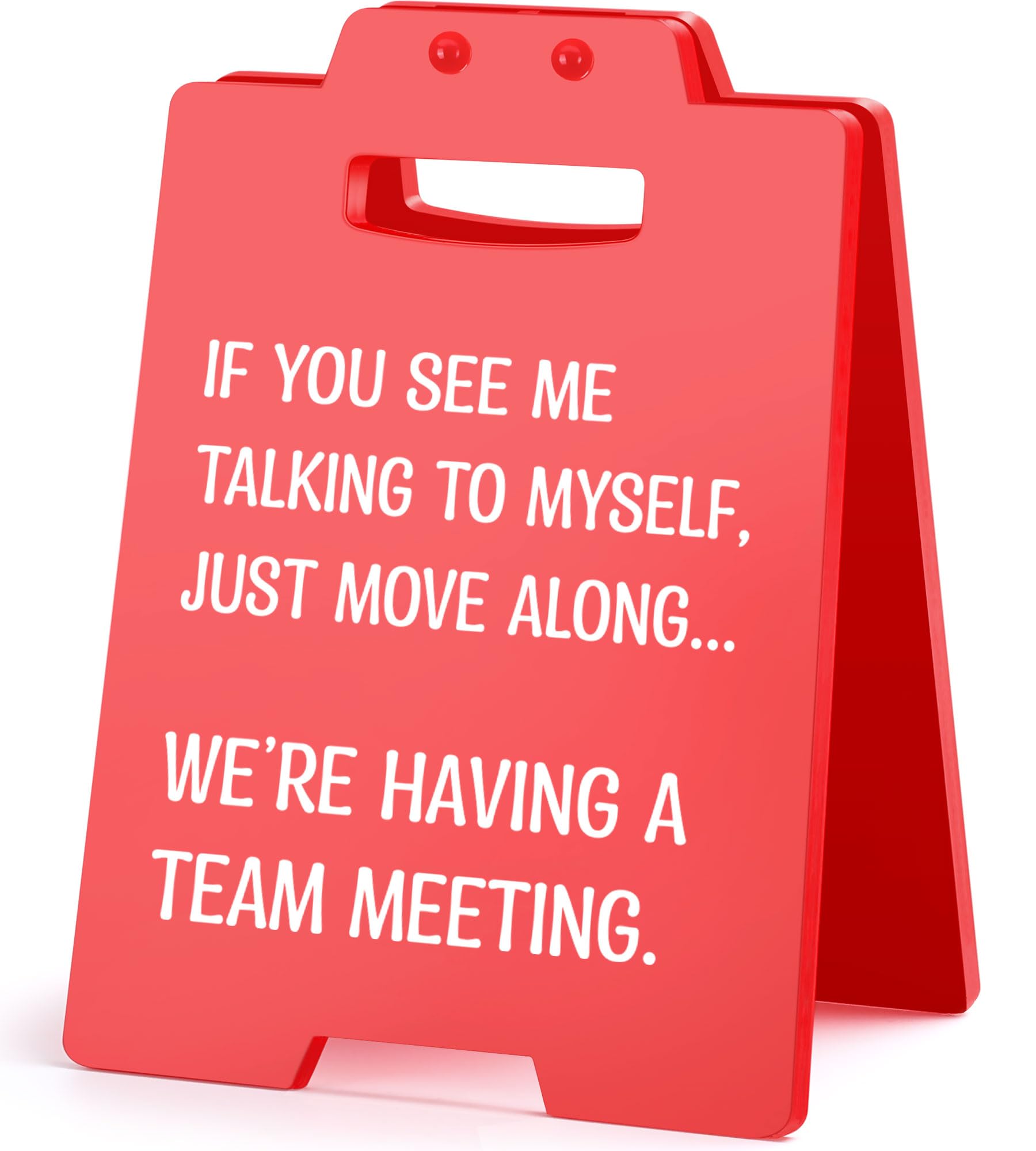 Snapklik.com : Funny Office Humor Decor Red Plastic Rectangular Retro ...