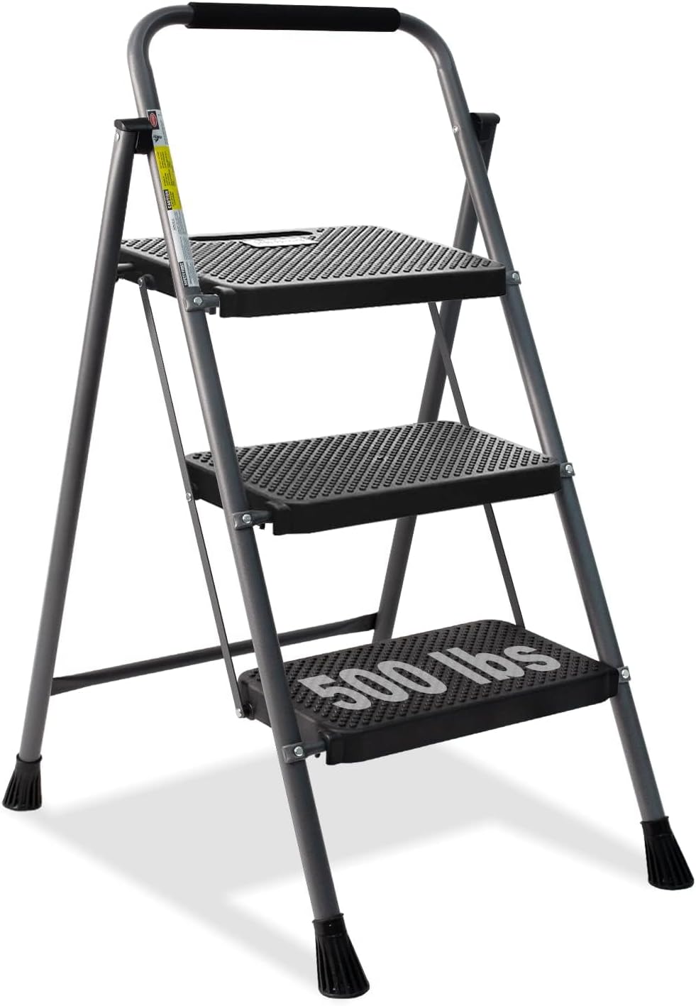 Amazon.com: Step Ladder Foldable Folding Stool - for Home Adults ...