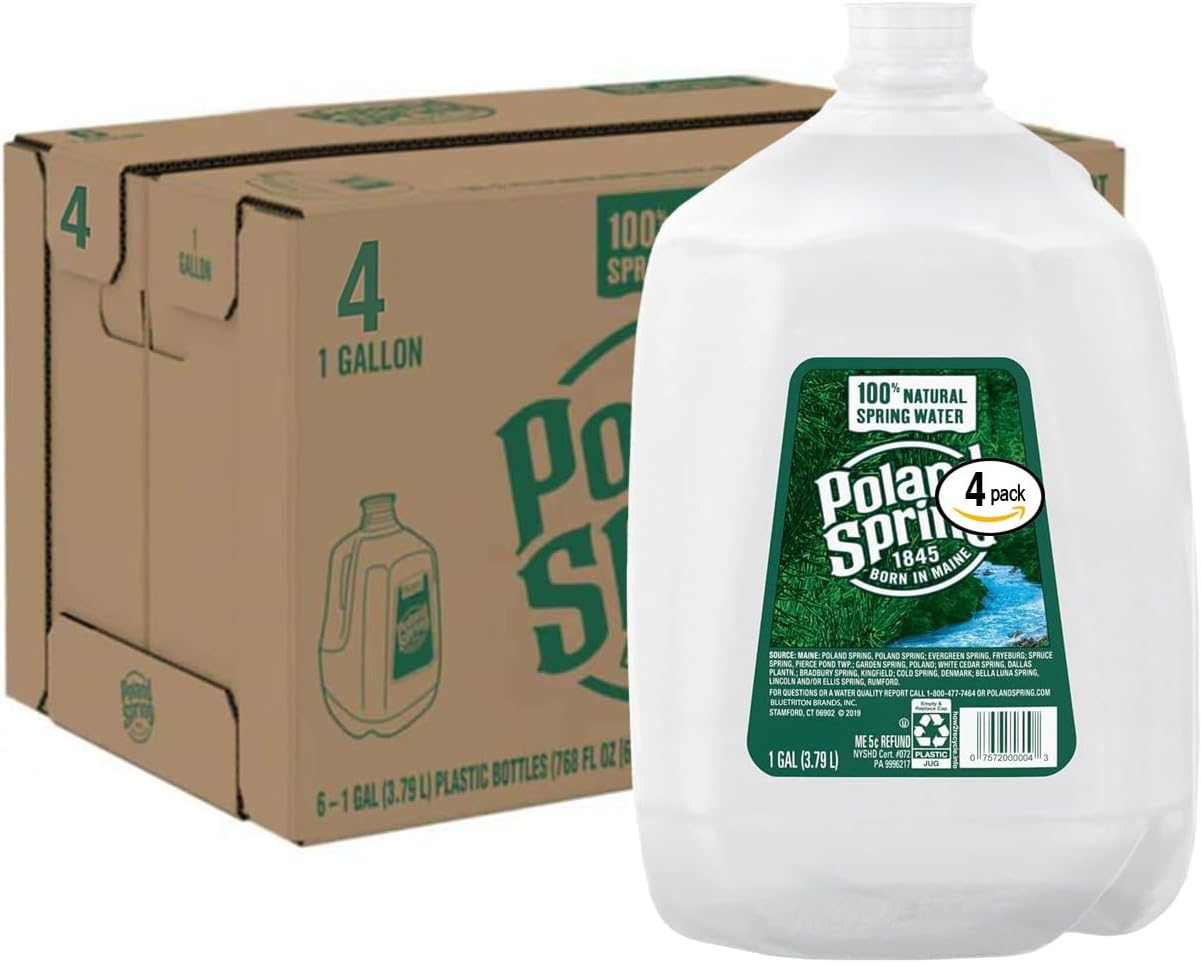 Amazon.com: Polаnd Spring 100% Natural Spring Water, Drinking Water 1 ...
