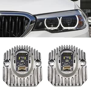 Amazon.com: Generic 2Pcs White DRL Angel Eyes LED Modules Set ...