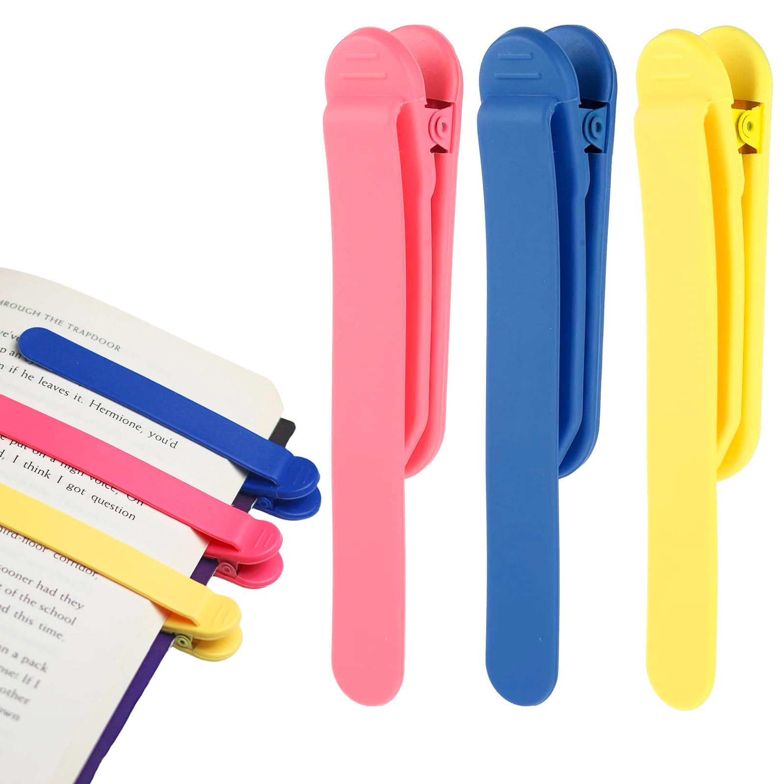 Amazon.com : Automatic Bookmarks, 3 Pcs Smart Bookmarks for Reading ...