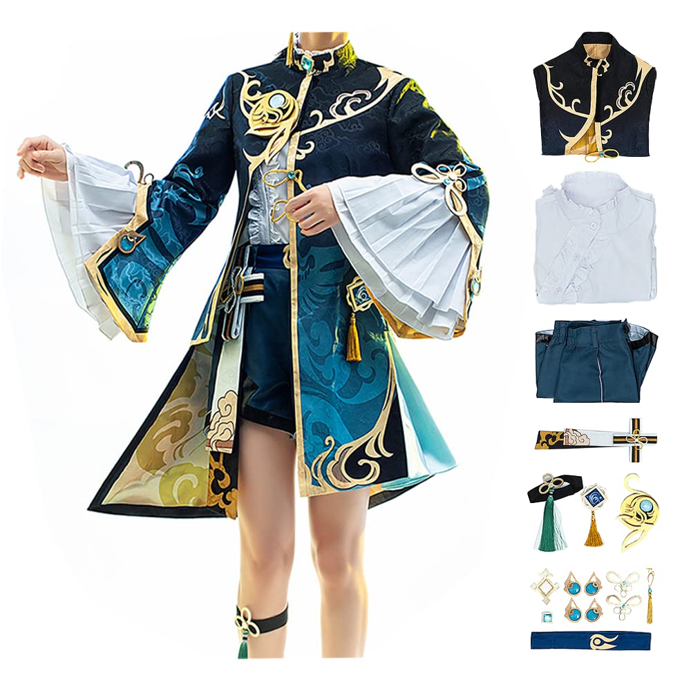 Buy New Characters Cosplay Costume of Genshin Impact , Kuki Shinobu ...