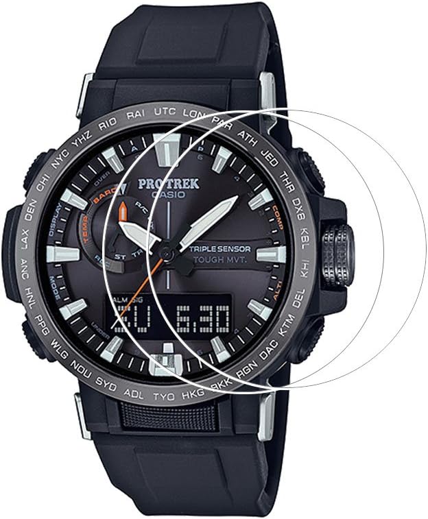 Amazon.com: (2 Pack) Zshion for Casio PRW-6600 Screen Protector,9H ...