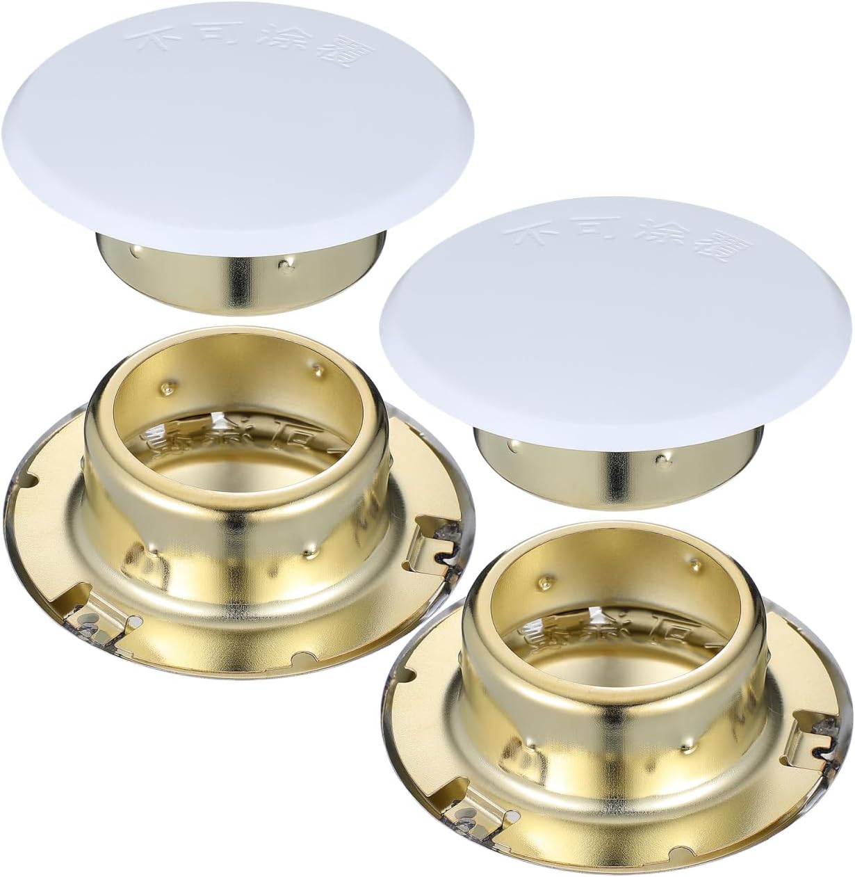 Amazon.com : PRETYZOOM 4Pcs Fire Sprinkler Covers Plate Sprinkler ...
