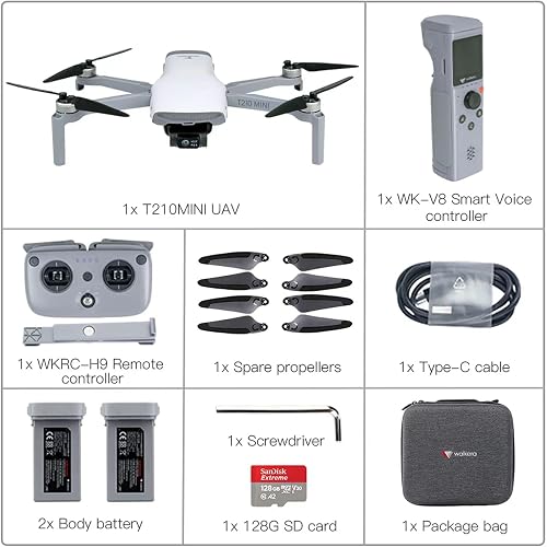 Walkera T210 Mini Quadcopter Fly More Combo - Dron plegable ultraligero ...