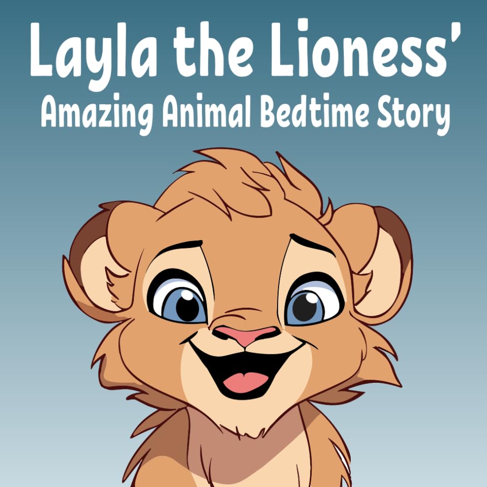 Layla the Lioness' Amazing Animal Bedtime Story: Illustrated Children's ...