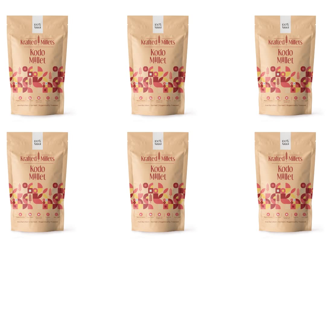 Buy Krafted Millets Kodo Millet - combo pack |all positive whole grains ...