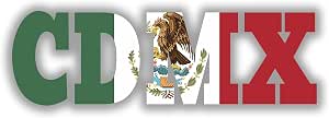 Amazon.com - Sticker State Ciudad de Mexico Decal CDMX Letters Car ...
