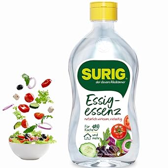 SURIG Essigessenz mit 25% Säure (400g Flasche) : Amazon.de ...