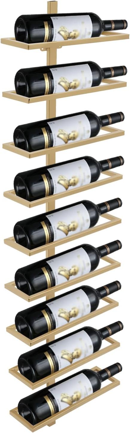 Amazon.com: YIYIBYUS Wall-Mounted Wine Rack,Wine Shop Design Storage ...