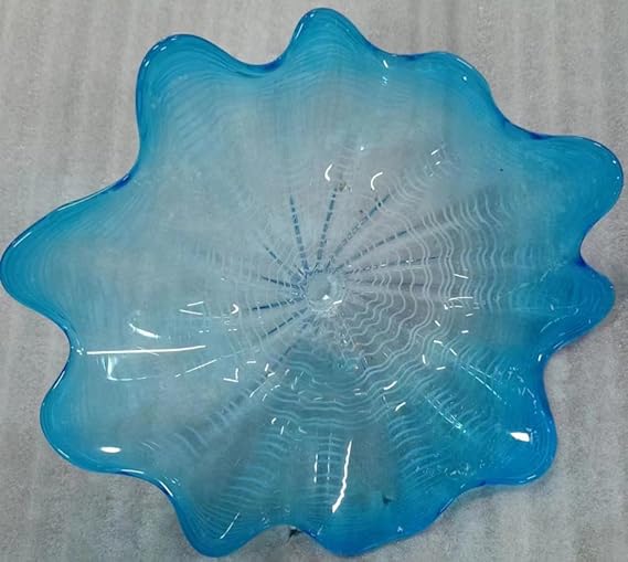 Amazon.com: Bedroom Wall Decor Glass Plate Wall Art Decor, Modern Glass ...