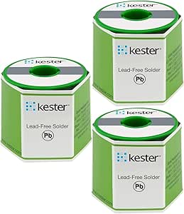 3 Set Kester 24-9574-7610 K100LD Lead-Free No Clean Wire Solder.020 ...