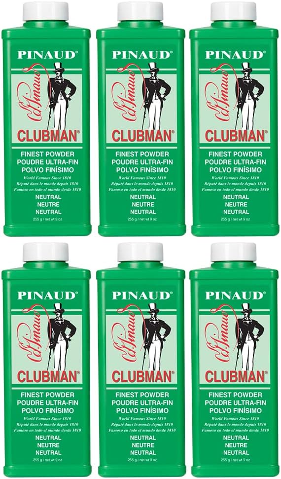 Clubman Pinaud Finest Talc Powder, 9 Ounce (Pack of 6) : Amazon.ca ...