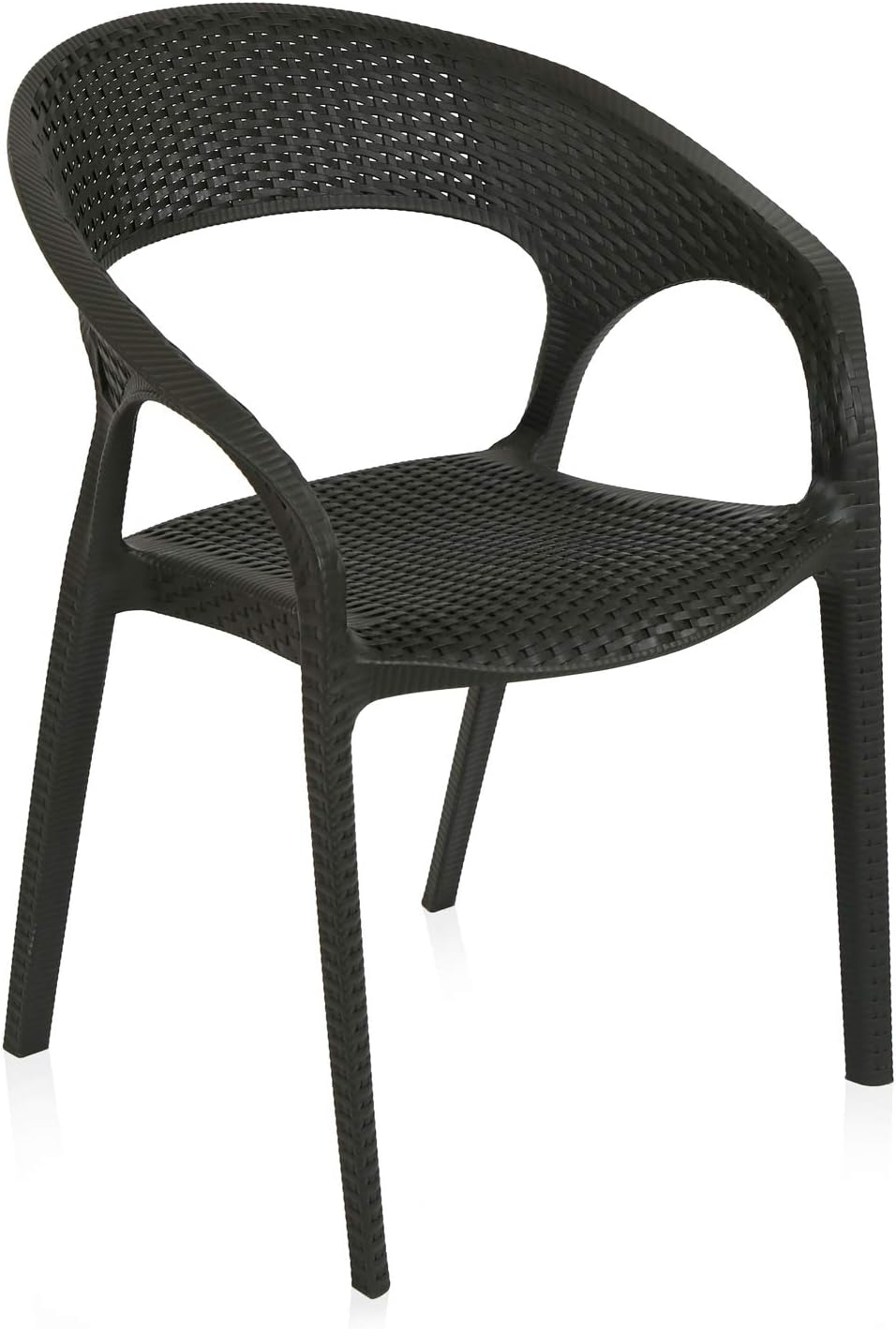 Nilkamal CLUBCHR Plastic Mid Back with Arm Chair | Chairs for Home ...
