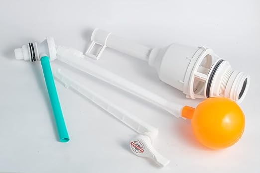 Parryware Slimline Tank Syphon Set- Outlet & Inlet Assembly with knob ...