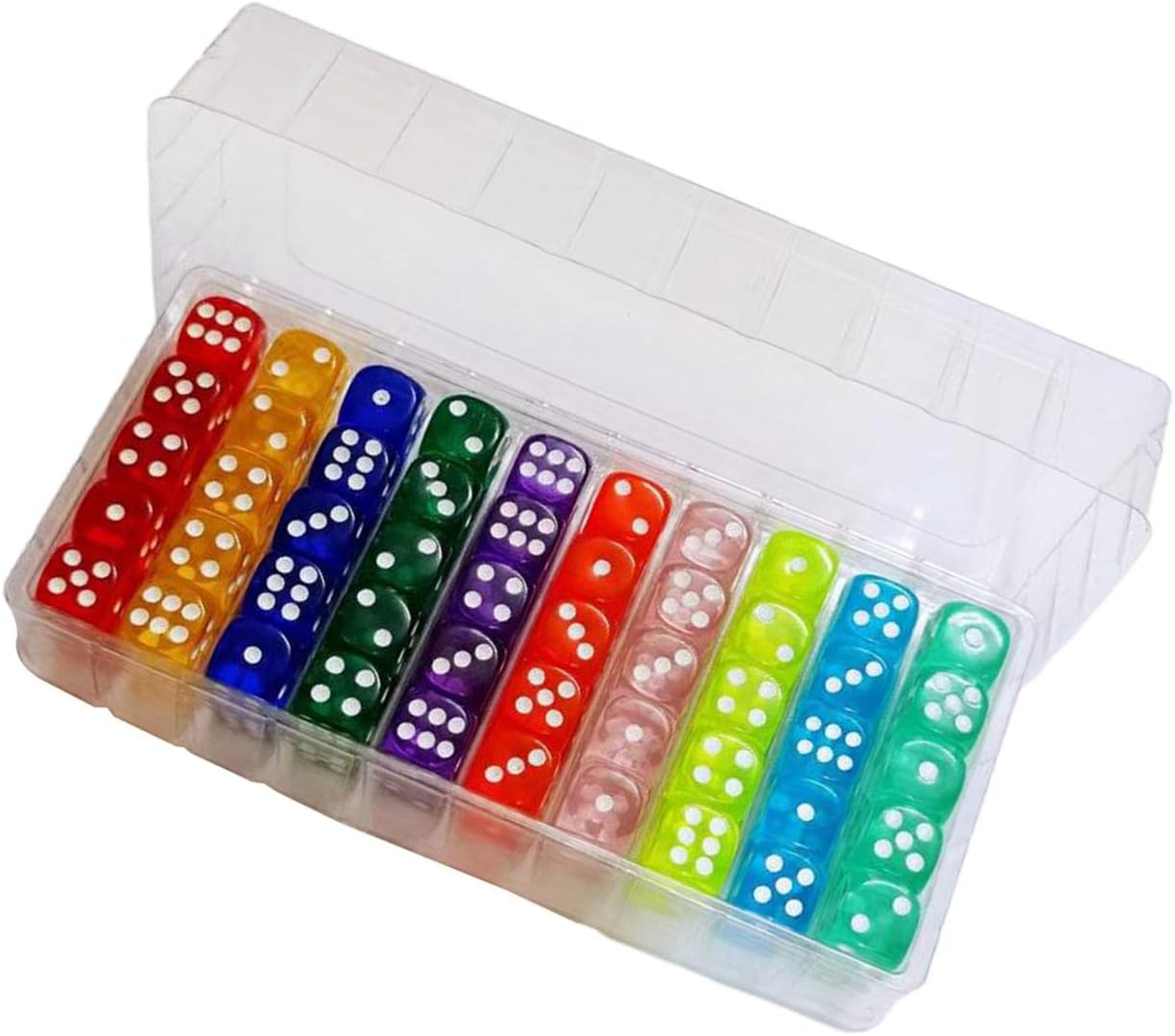 Prettyia 5pcs Nuevo Juego De Dados Para Juegos De Mesa, Niños, Familia ...