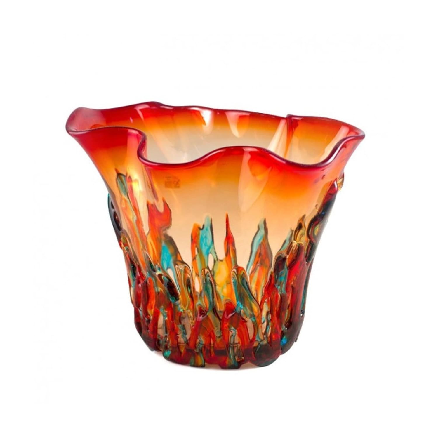 Amazon.com: YourMurano - Murano Glass Decorative Vase, Handmade Made in ...