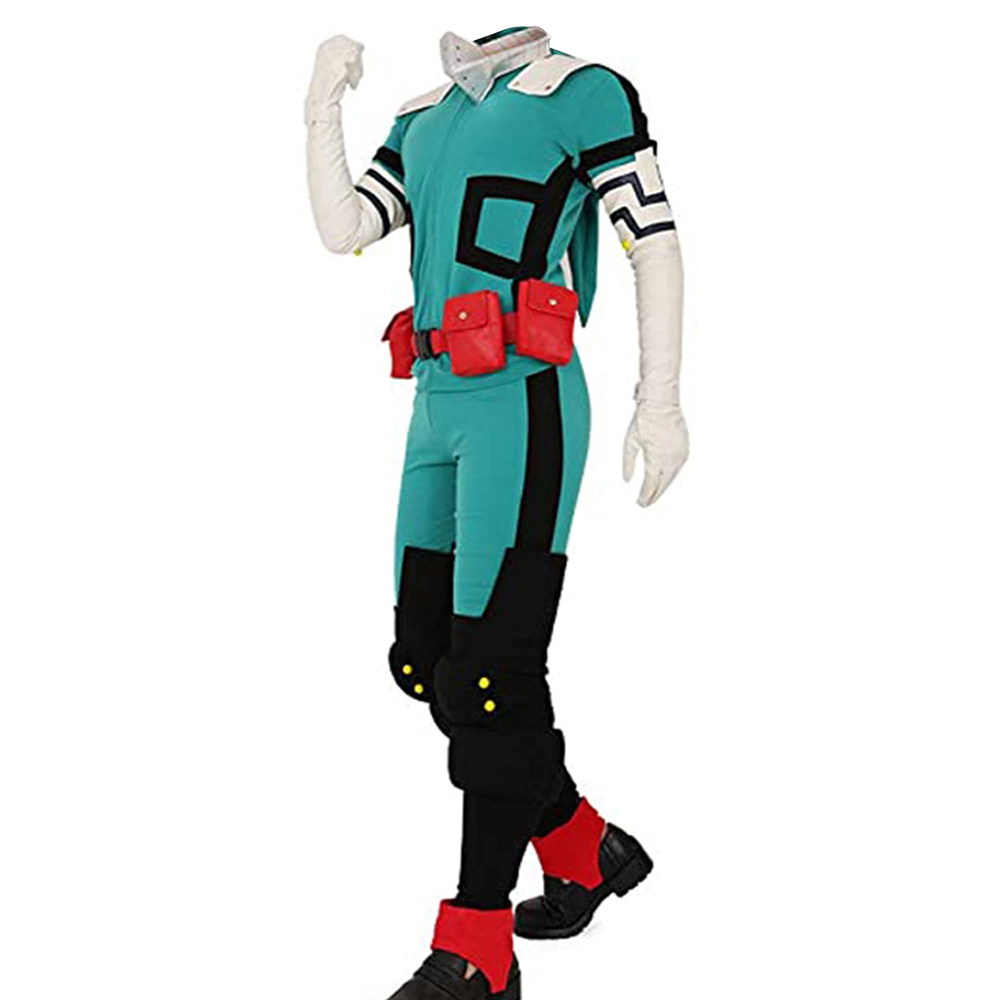 Midoriya Izuku Jumpsuit Cosplay Costume Anime MHA Series Outfit Unisex ...