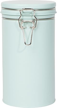 Amazon.com: Now Designs 1.3 qt Matte Steel Food Storage Canister, Robin ...
