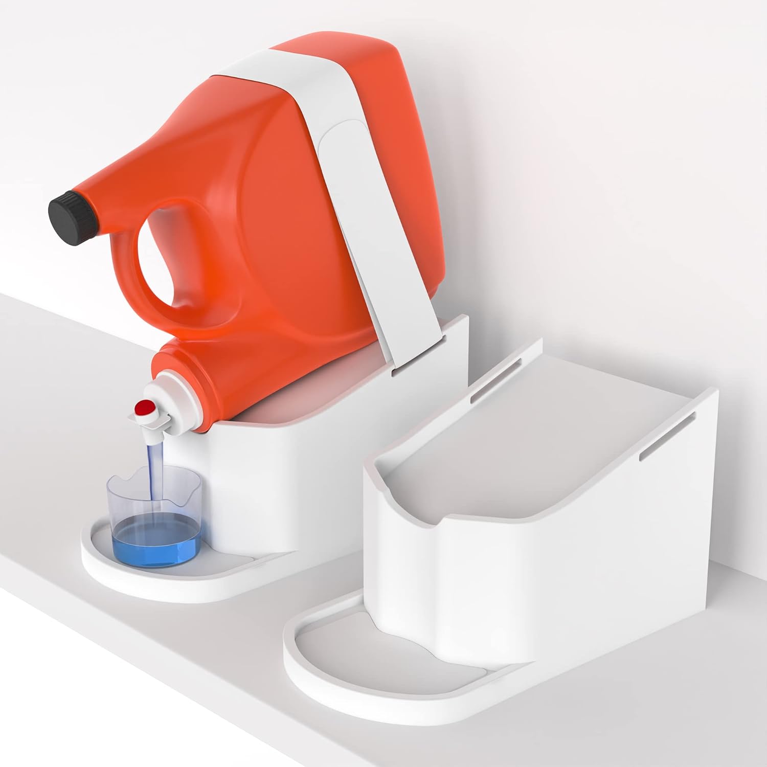 Amazon.com: [2 Pack] Laundry Detergent Stand - No Spill Laundry ...