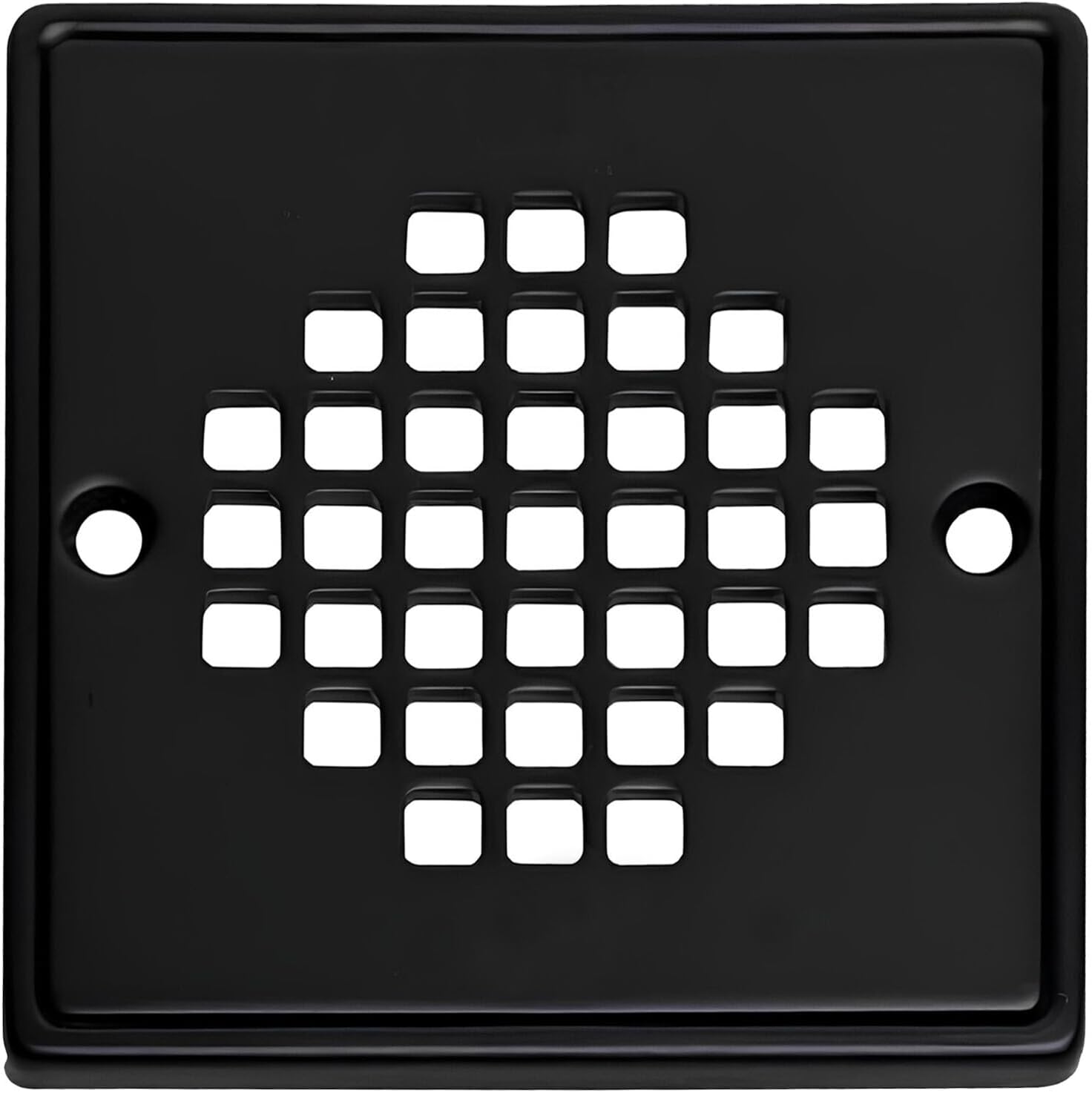 Oatey 42331 Square Strainer with Ring, Brushed Nickel - Amazon.com