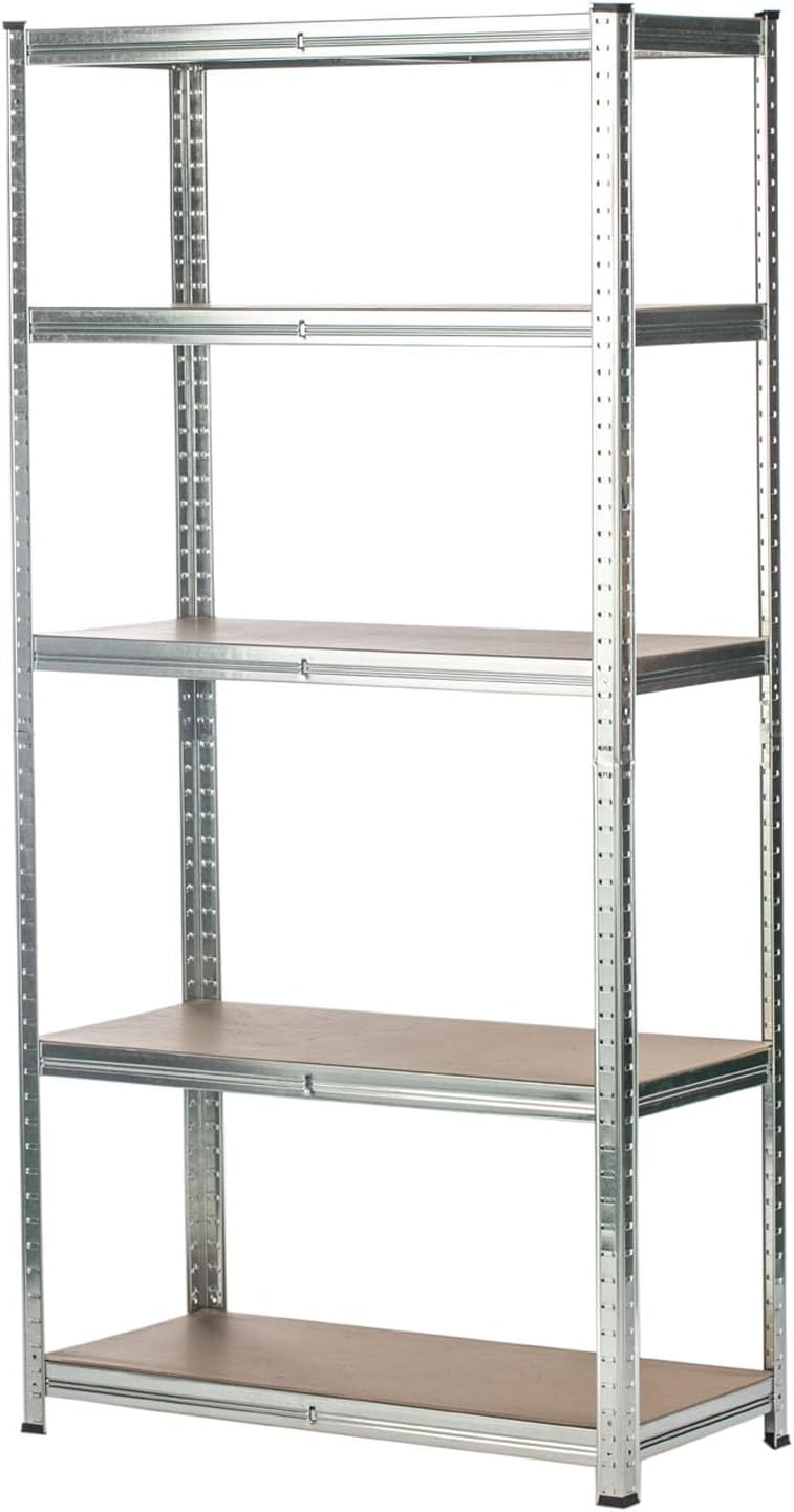 Taylor & Brown 5 Tier Garage Shelving Units Shelves Storage Shelf Unit ...