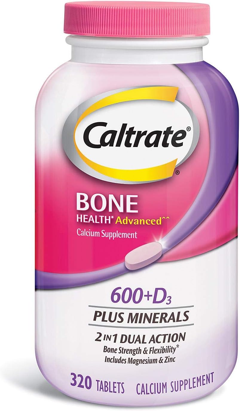 Amazon.com: Caltrate 600+D3 (320 Count) Calcium and Vitamin D ...