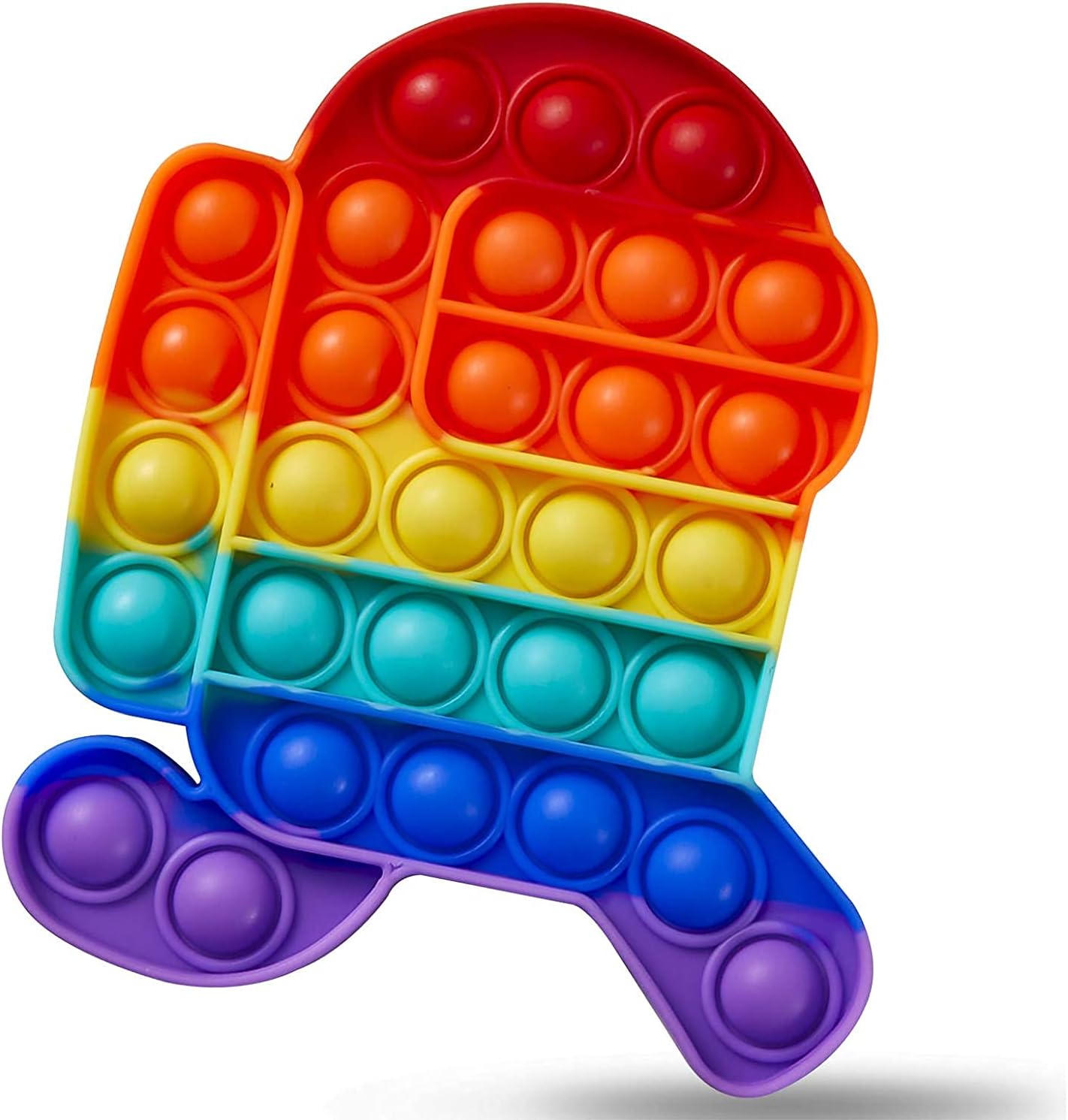 Tpcean Soft Silicone Push Pop Bubble Fidget Sensory Tool Among Us ...