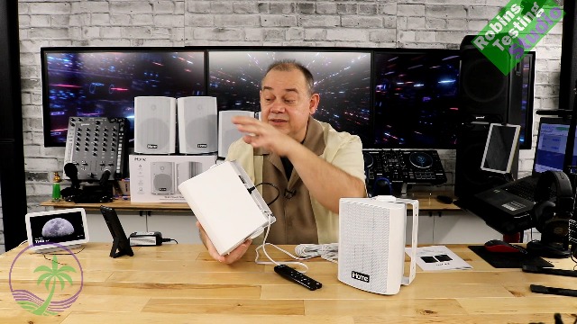 Watch iHome 4 Inch Bluetooth Outdoor All Weather Speakers on Amazon Live