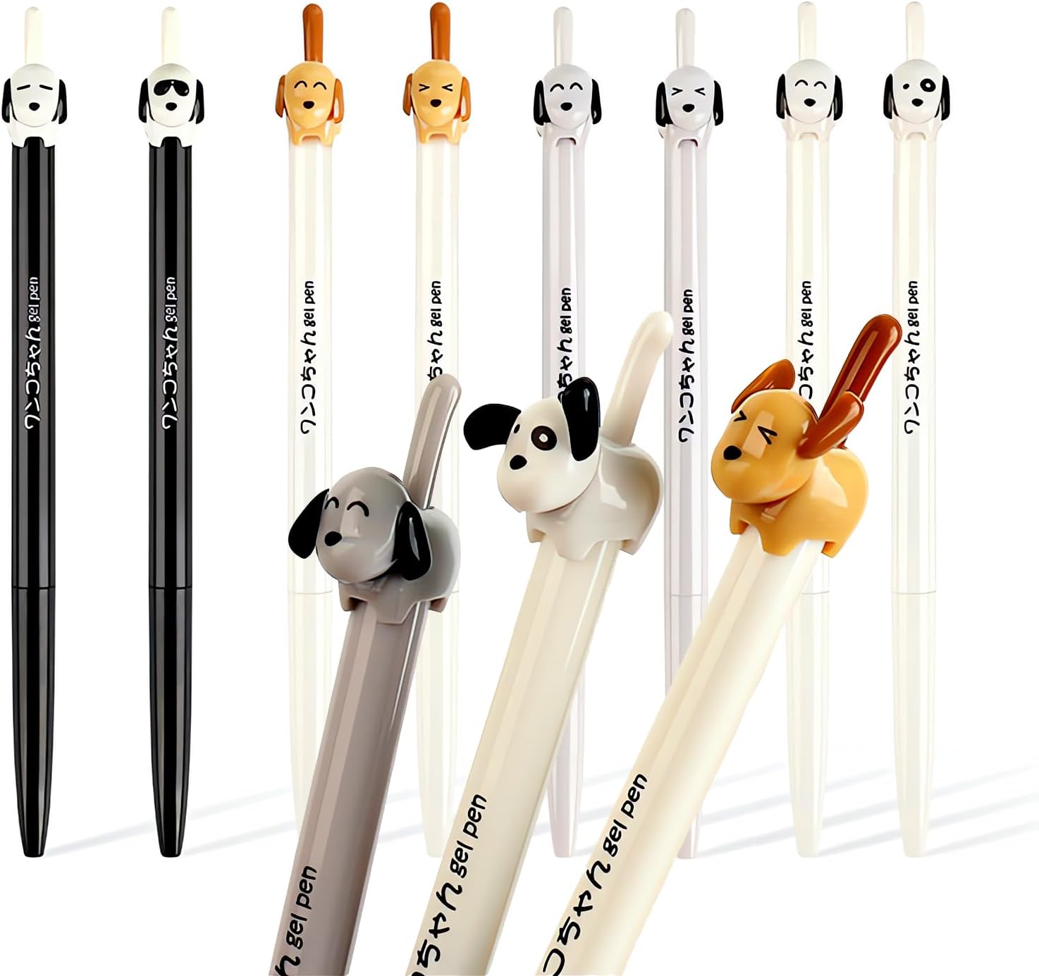 Amazon.com: JUNXAKA 12 Pcs Retractable Dog Gel Pens, Fine Point 0.5mm ...