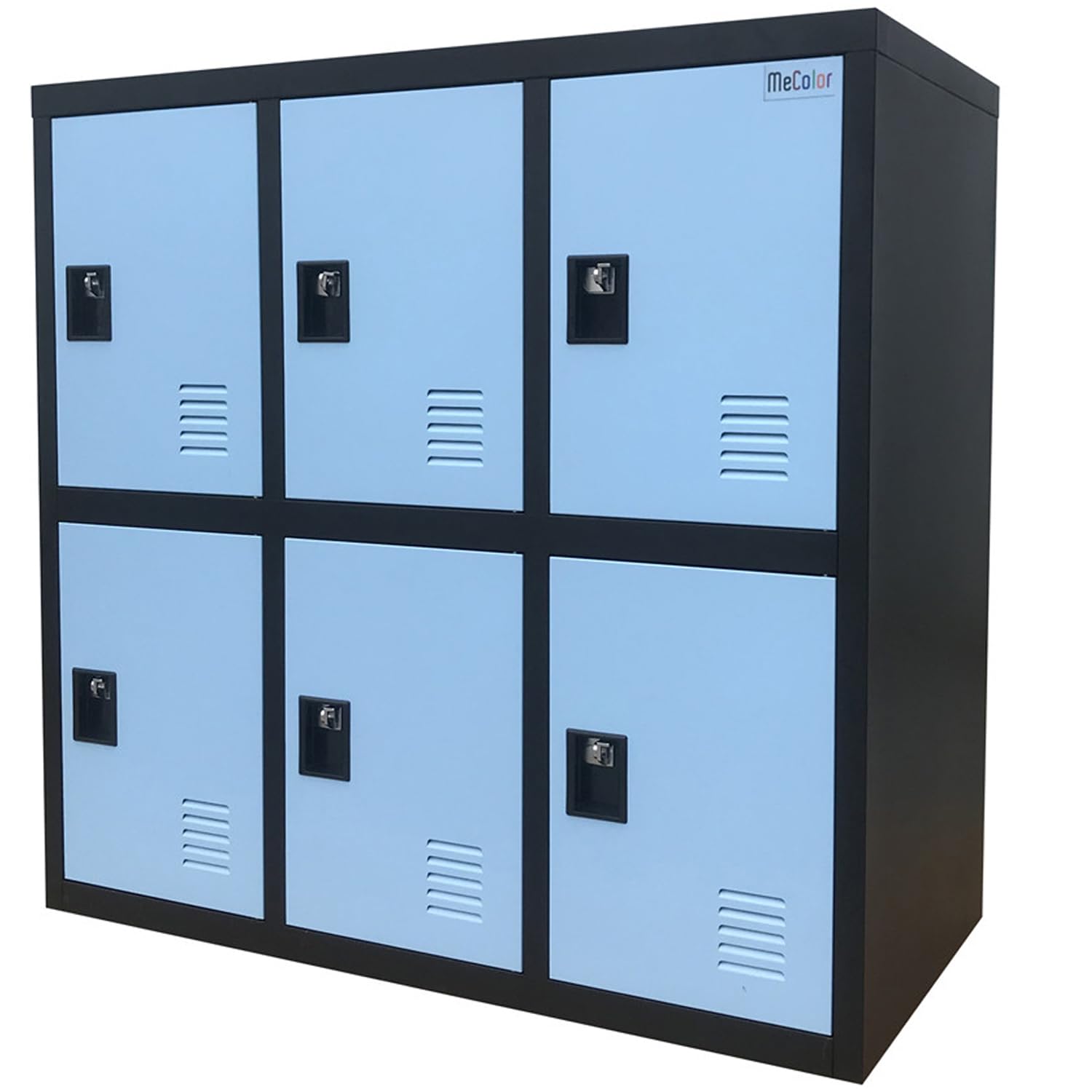 Amazon.com: MECOLOR Metal Locker Storage Cabinet, Steel Recognizers ...