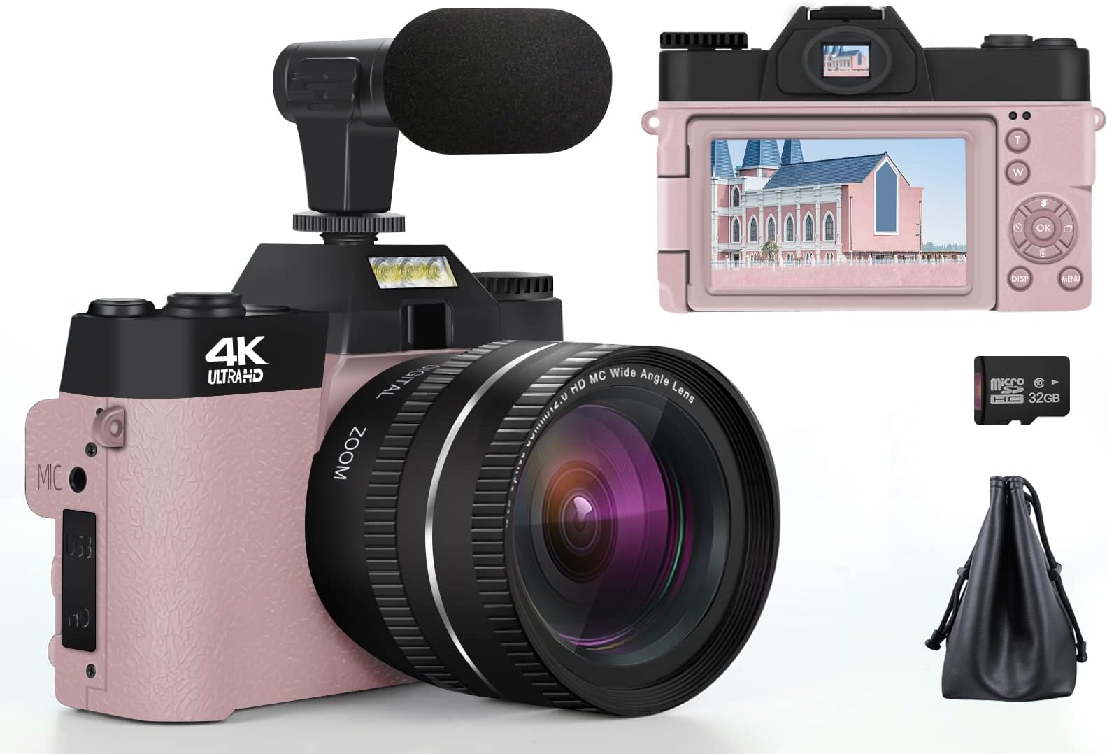 Mo Digital Camera for Photography,Vlogging Camera for YouTube & Video ...