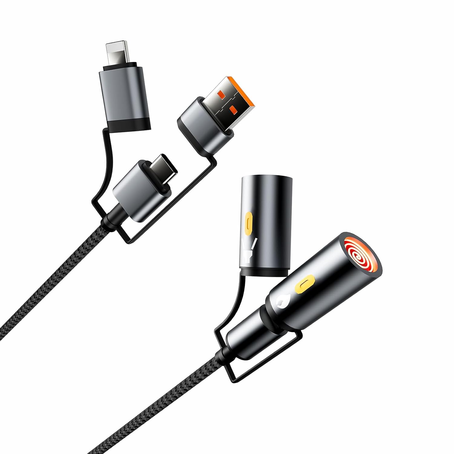 Amazon.com: Multi Charging Cable With Flameless Lighter for Camping ...